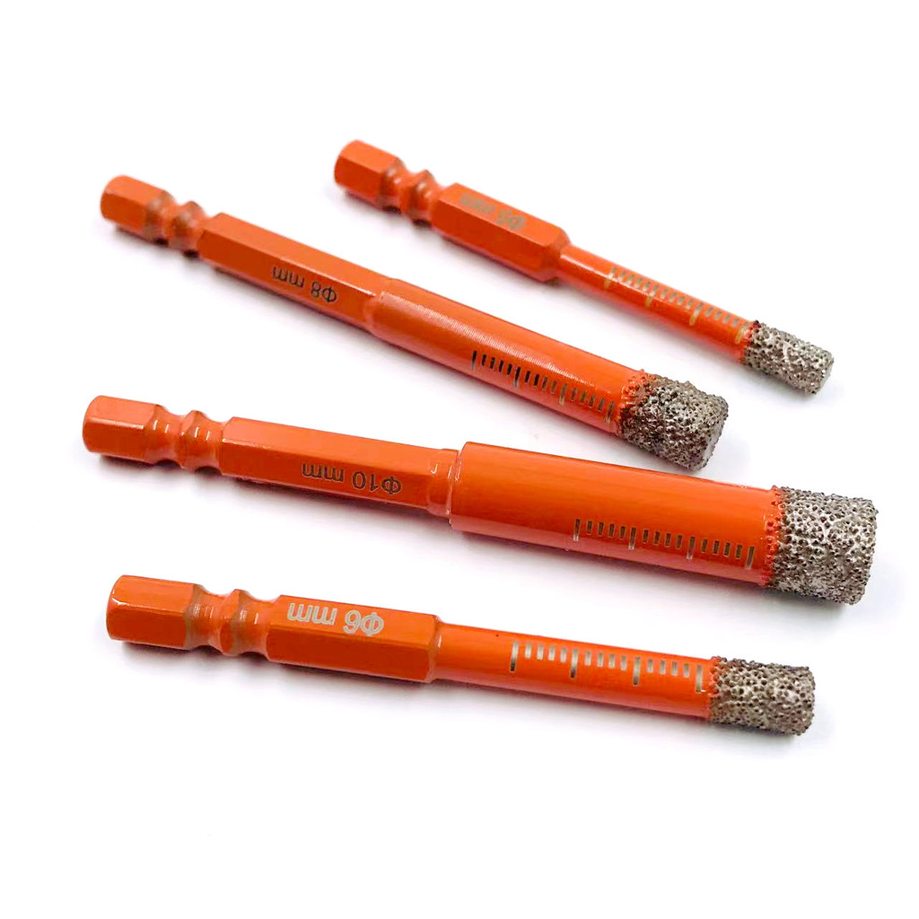Jual Dry Diamond Drill Bits Set for Granite Ceramic Marble Tile Stone ...