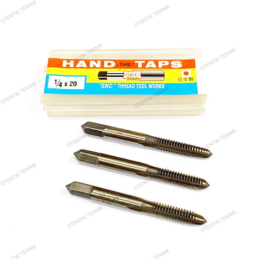 Jual Handtap SKC 1/4X20 - Hand Tap SKC IN 1PER4X20 - Alat Mata Tap 1/4 X 20 | Shopee Indonesia