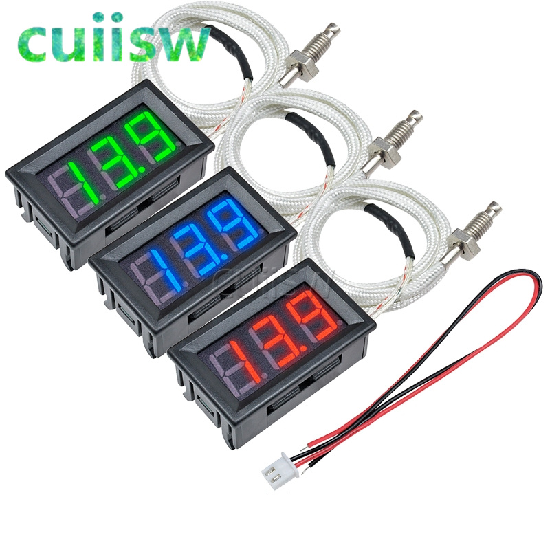 Jual Industrial High Temperature K-Type M6 Thermocouple Thermometer 12V ...