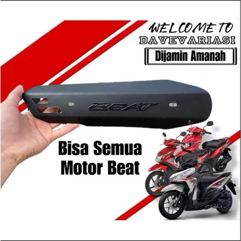 Jual Cover Knalpot Beat UNIVERSAL Carbu,2012,2013,2014,2015,2016,2017 ...