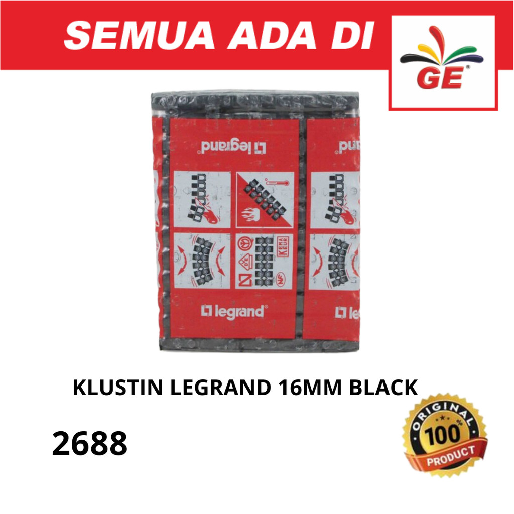 Jual LEGRAND TERMINAL KLUSTIN / KRUSTIN 16MM / 16 MM KABEL KONEKTOR ...