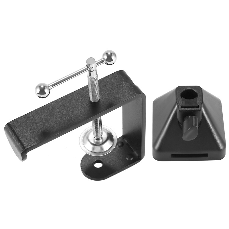 Jual Heavy-Duty Table Mount Clamp, C Mounting Clamp Holder With Headset ...