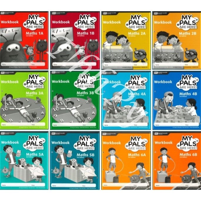 Jual Buku My Pals Are Here Maths Workbook 3rd Edition Black and White ...
