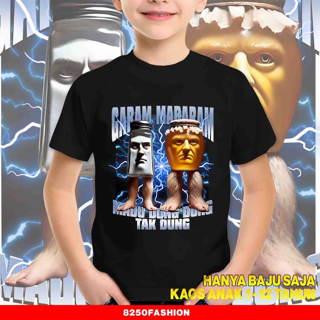 Jual BAJU ANAK ANOMALI BRAINROT GARAM MARARAM & MADUNG DUNG DUNG ...