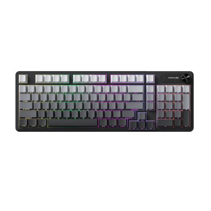 Jual FURYCUBE Waterproof Mechanical Feel Keyboard IP98 99 keys Membrane ...