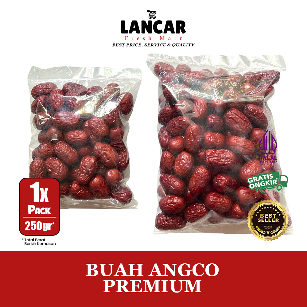 Jual BUAH ANGCO PREMIUM / BUAH ANG CO PREMIUM / HONG ZAO | Shopee Indonesia