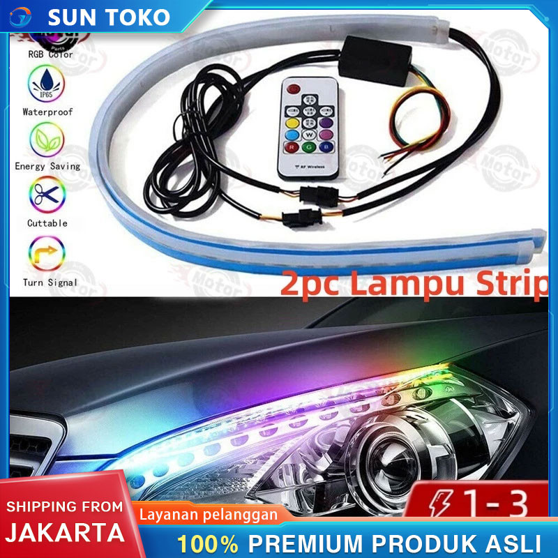 Jual 30/60cm Module 2PC Lampu LED DRL Alis ORIGINAL DRL RGB MATRIX ...