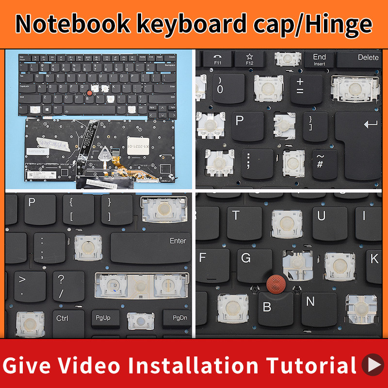 Jual Replacement Keycap Key cap Hinge for Lenovo Thinkpad X1 Carbon 8th ...