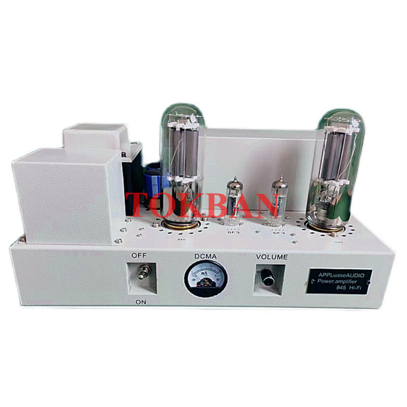 Jual Tokban 20w*2 845 Vacuum Tube Amplifier Diy Kit Vu Meter High Power ...
