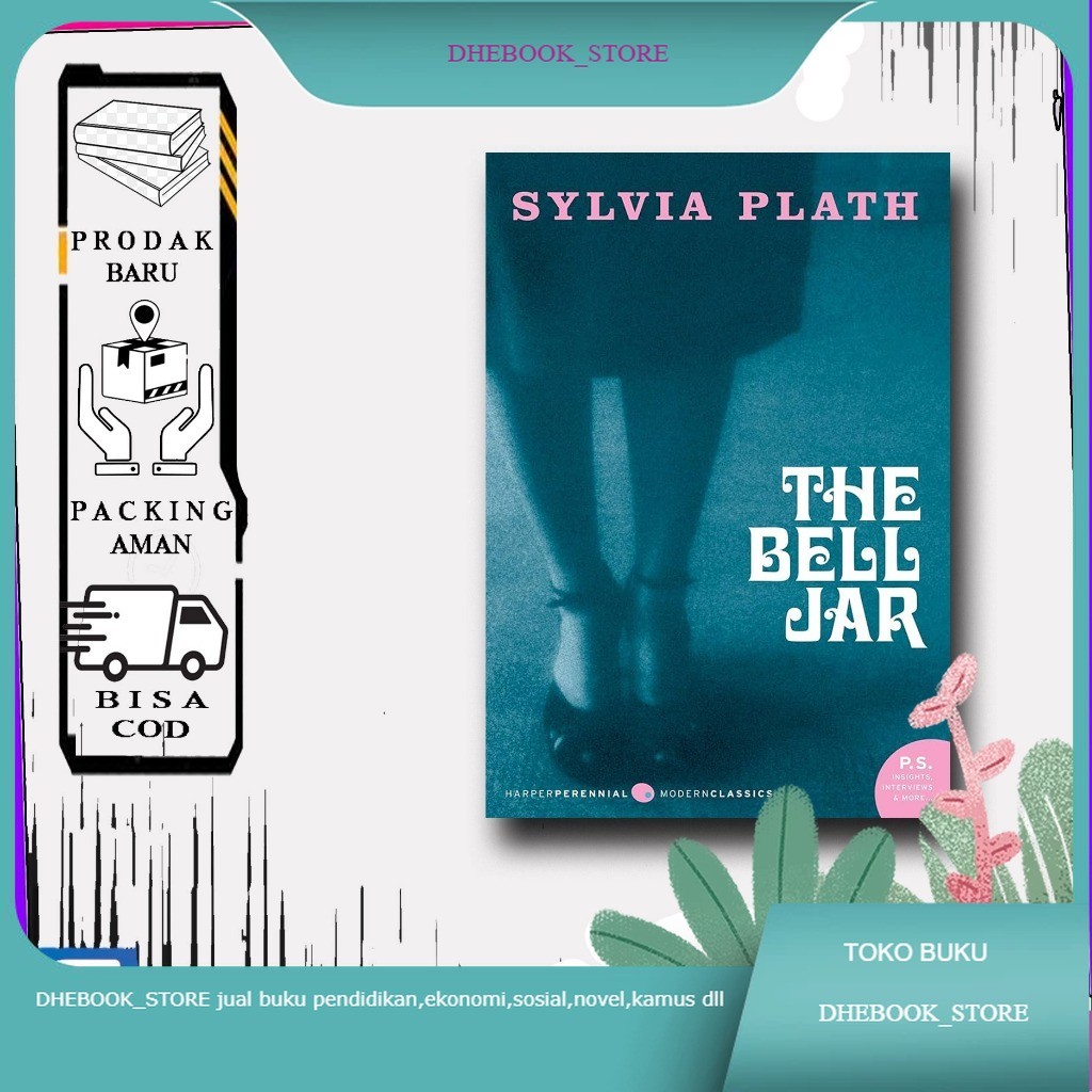 Jual Buku The Bell Jar - Sylvia Plath Bahasa Indonesia | Shopee Indonesia