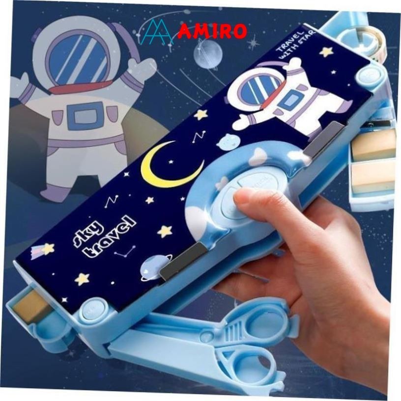 Jual Pensil Box Mekanik Multifungsi Lengkap Kotak Pensil Tempat Pensil ...