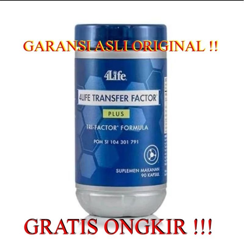 Jual 4LIFE TRANSFER FACTOR PLUS 90 CAPSULE ASLI 100%ORIGINAL SUPLEMEN ...