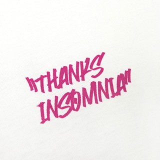 Jual Tshirt Devaline White Thanksinsomnia | Shopee Indonesia