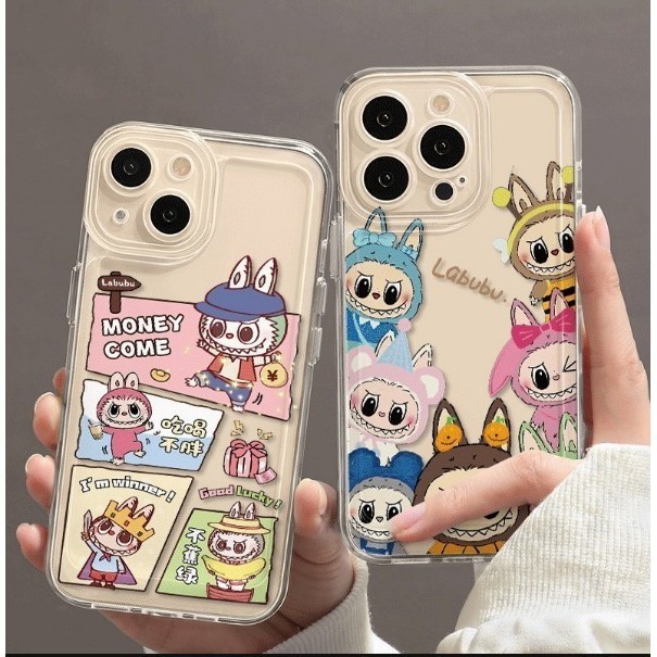 Jual Tahan Benturan cute nimals LABUBU lucu NEW Case hp iPhone 16 pro ...