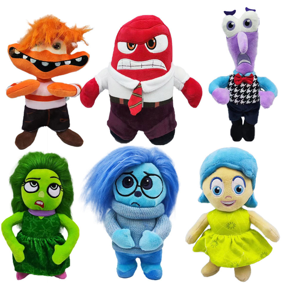 Jual 21-26cm Inside Out Cartoon characters Bing Bong Joy Sadness Anger ...