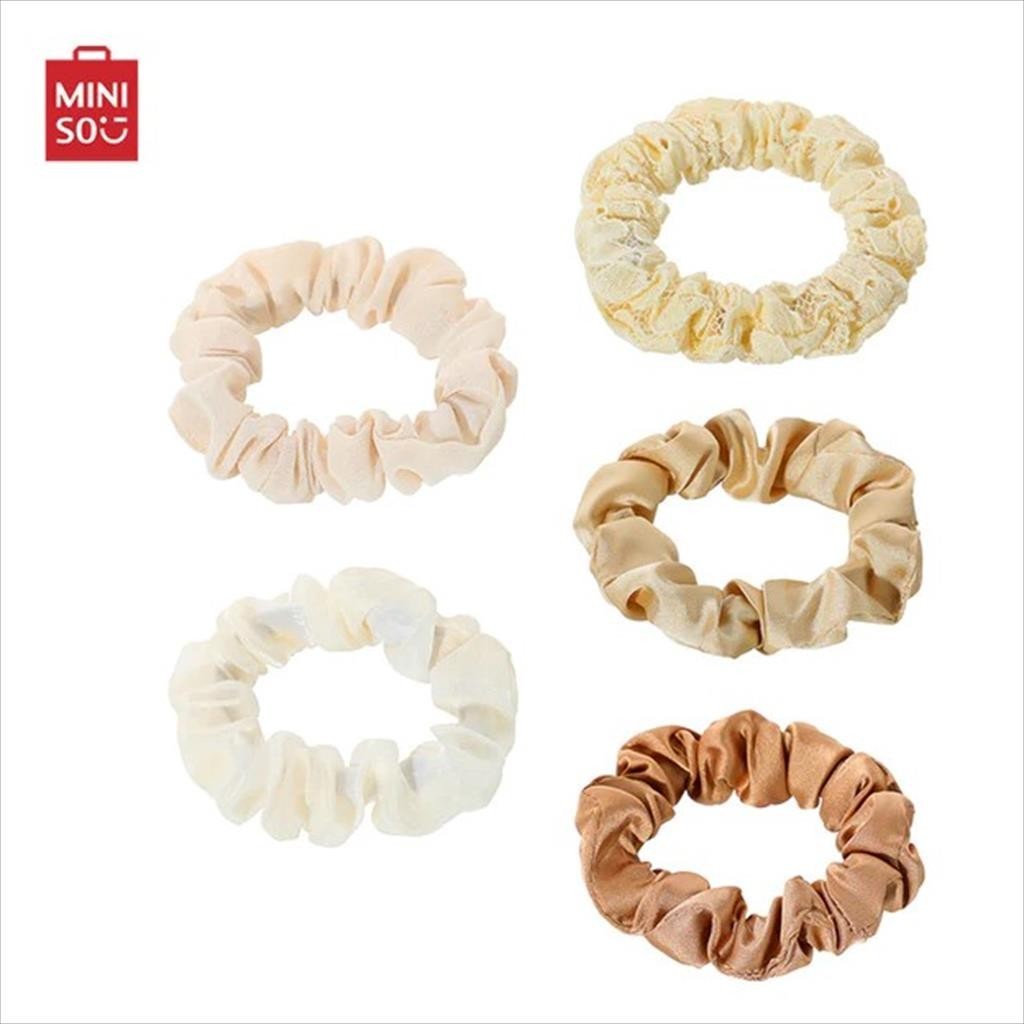 Jual Miniso Gradient Color Little Hair Tie / Ikat Rambut 5pcs | Shopee ...