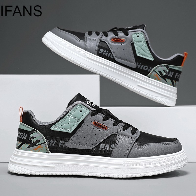 Jual IFANS Sepatu Olahraga Multi-warna Kasual Dan Modis Men's Casual ...
