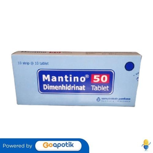 Jual Mantino Box 100 Tablet | Shopee Indonesia