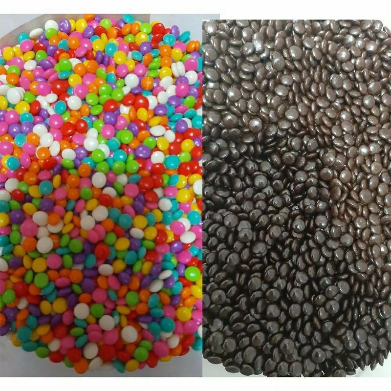 Jual choco chip coklat warna repack 100 gram | Shopee Indonesia