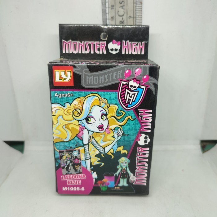 Jual Brick Mini Figure Monster High Lagoona Blue Original LY Le Yuan ...