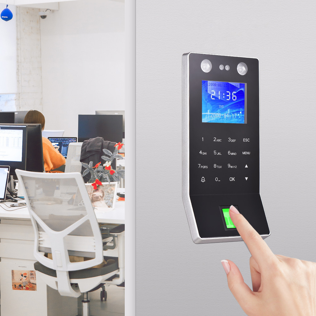 Jual Face Recognition Fingerprint Password Attendance Machine Access ...