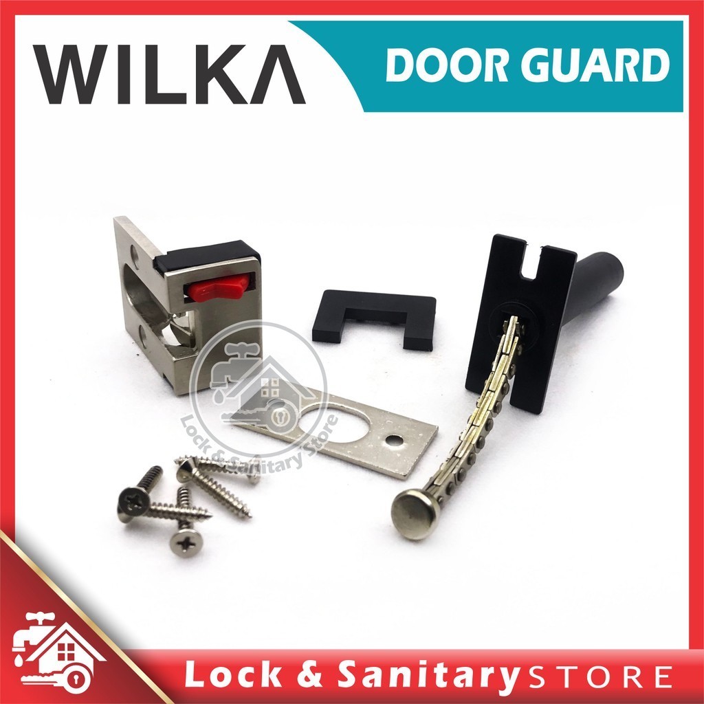 Jual Door Guard CONCEALED WILKA 004 ZA SN Grendel Pintu Hotel Pengaman ...