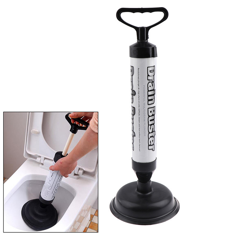 Jual Powerful Drain Buster Plunger Toilet Unblocker Plumbing Sink ...