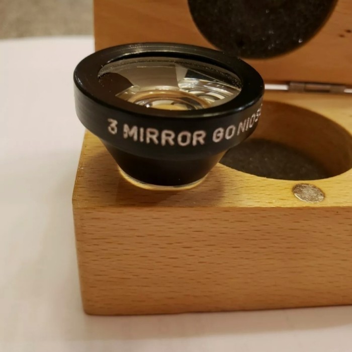 Jual Three 3 Mirror Gonioscope Lens Two Mirror Gonio Lens With Secured ...