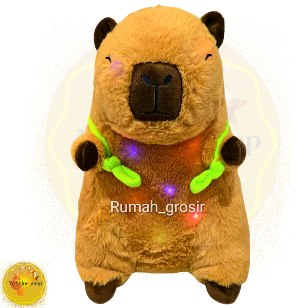Jual (My Shine Shop) Boneka Hewan Capybara Capibara Marmut Chubby Lucu ...