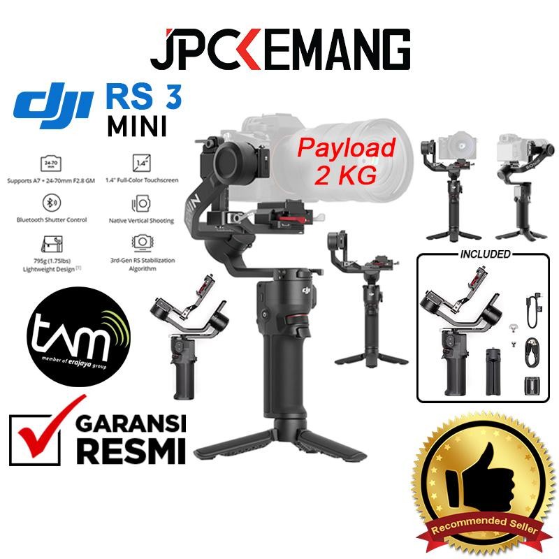 Jual DJI RS 3 Mini Gimbal Stabilizer Kamera DJI Ronin S3 Mini RS3 Mini ...