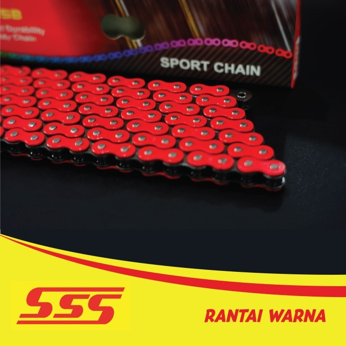 Jual Rantai Motor (Warna) SSS 520 HSB | Shopee Indonesia