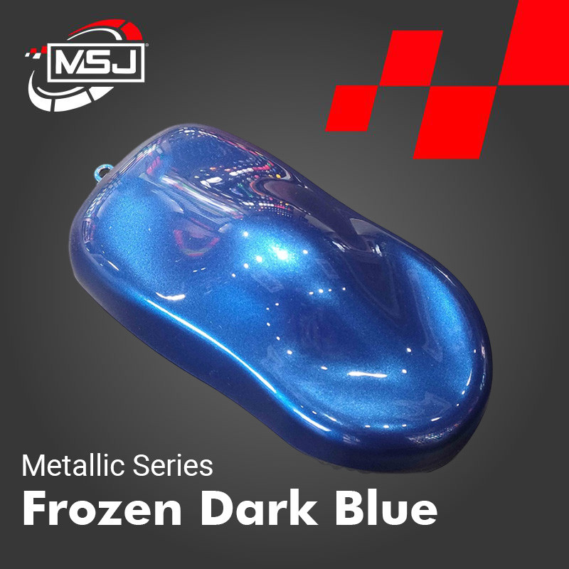 Jual Cat Mobil/Motor Frozen Dark Blue | Metallic Series | MSJ | Shopee ...