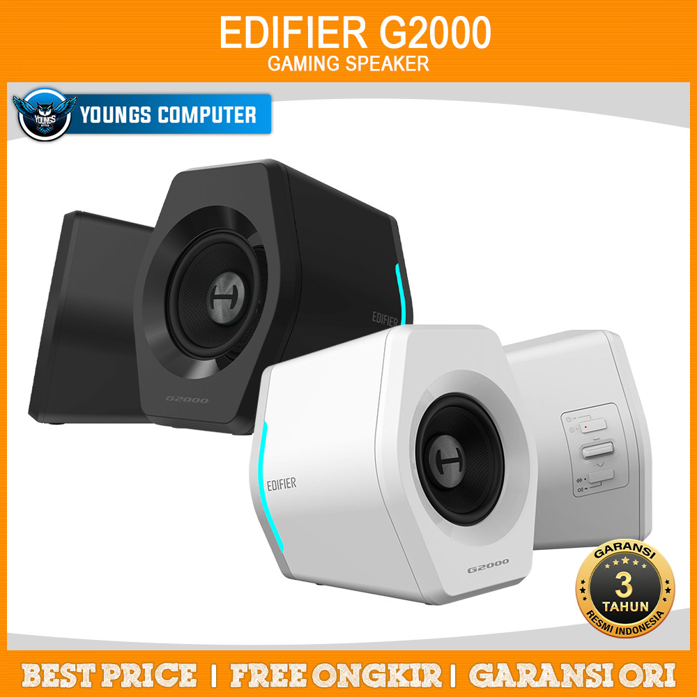 Jual GAMING SPEAKER EDIFIER G2000 Bluetooth 16W RMS RGB Light | Shopee Indonesia