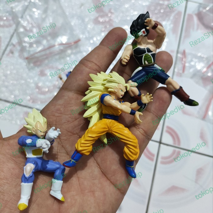 Jual Trading figure magnet vegeta goku ss 3 ss3 super saiyan bardock ori hg - bardock | Shopee ...