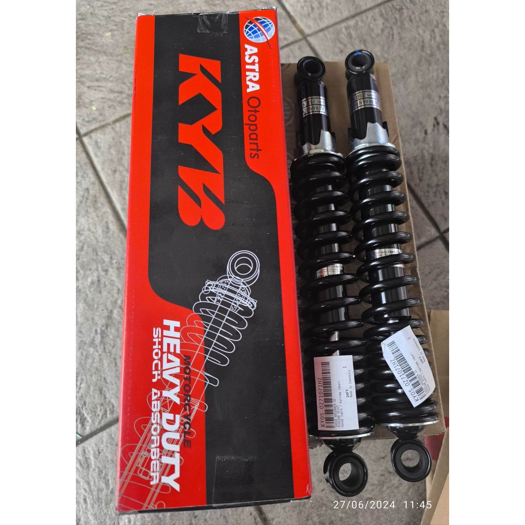 Jual shock belakang kyb oz heavy duty supra x 125,karisma, revo dll ...
