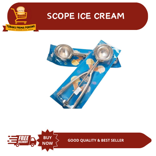 Jual Scope Ice cream stainless Besar | Shopee Indonesia