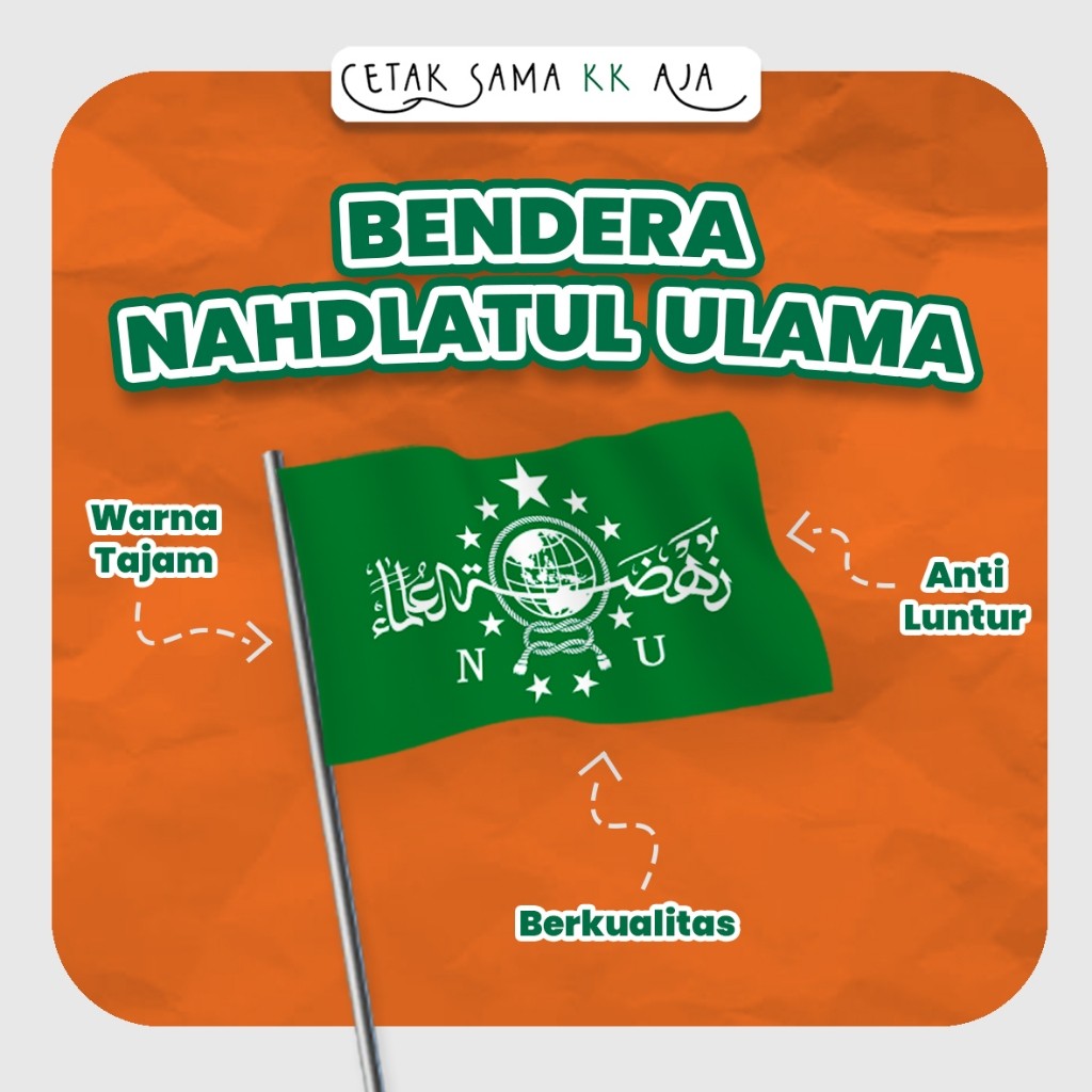 Jual BENDERA NU NAHDLATUL ULAMA KUALITAS TINGGI BAGUS TEBAL | Shopee ...