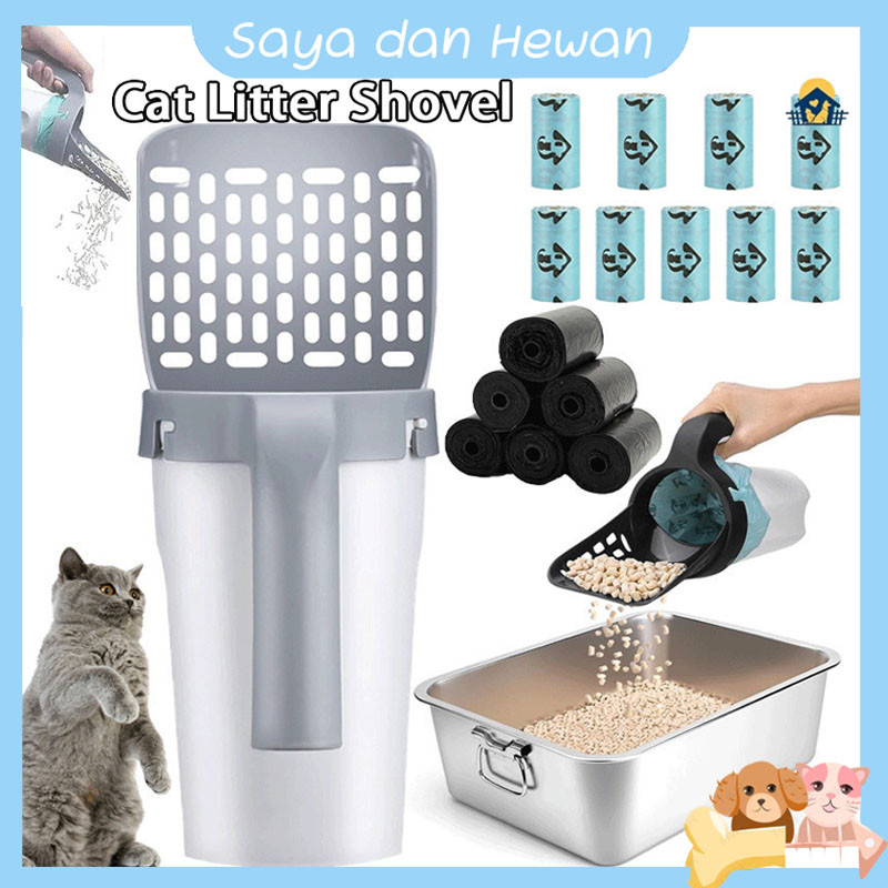 Jual COD Sekop Pasir Kucing Cat Litter Poop Scooper Serokan Pasir ...