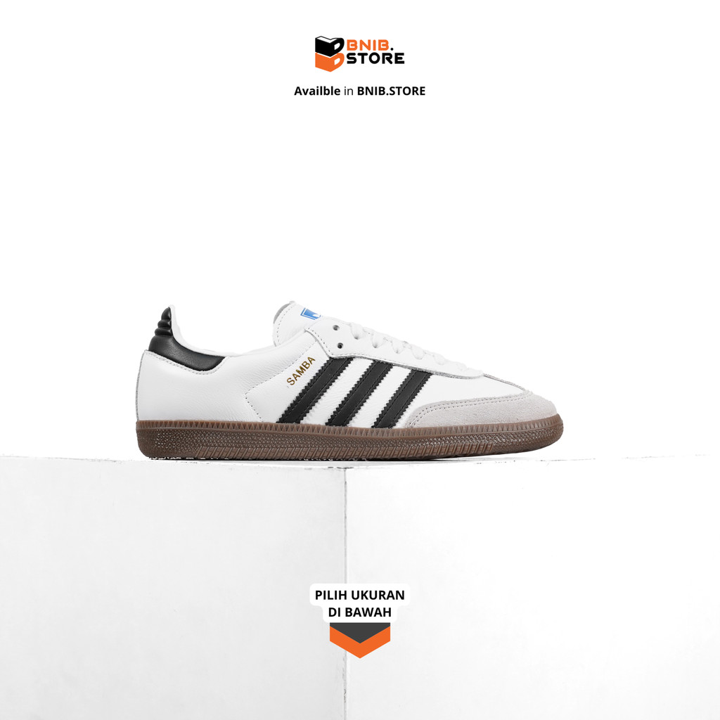 Jual adidas Samba OG White Black Gum [IE3675] Original | Shopee Indonesia