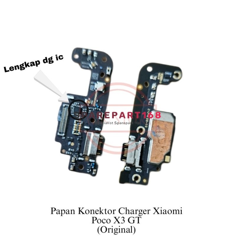 Jual Pcb Konektor Charger / Papan Con Cas Xiaomi Poco X3 GT Original ( Sparepart168 ) | Shopee ...
