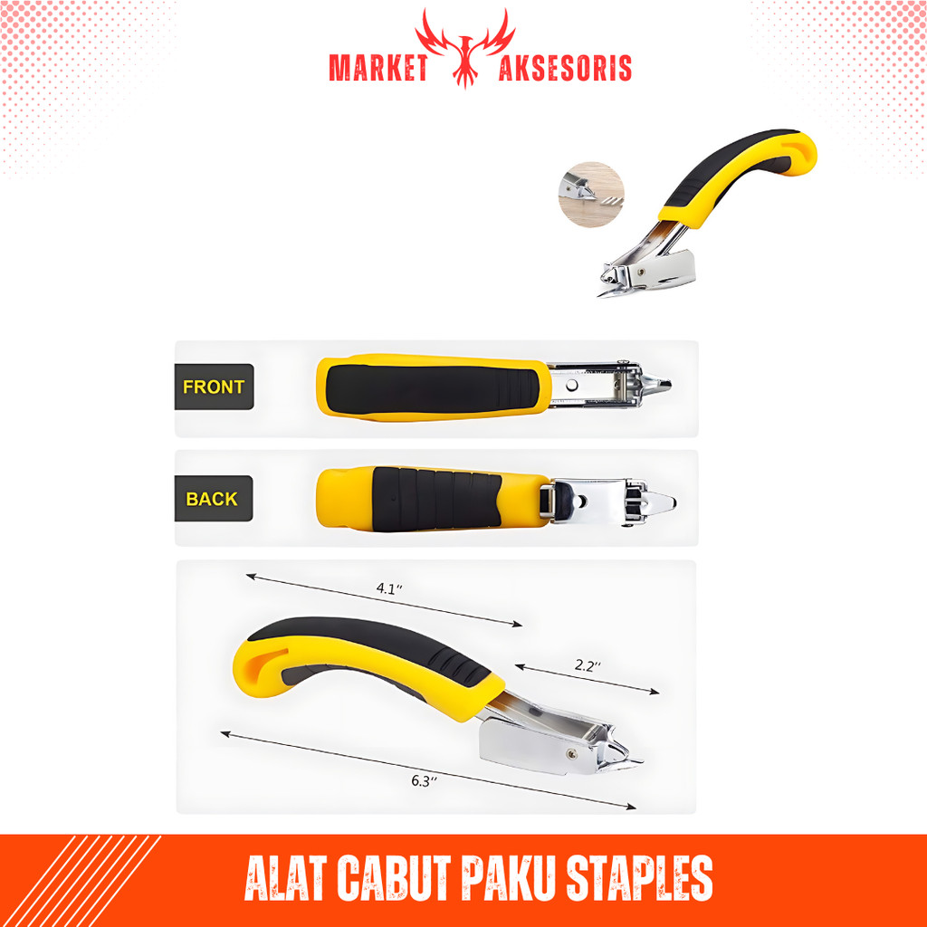 Jual Alat Cabut Paku Steples Pencabut Staples Buka Pembuka Congkel ...