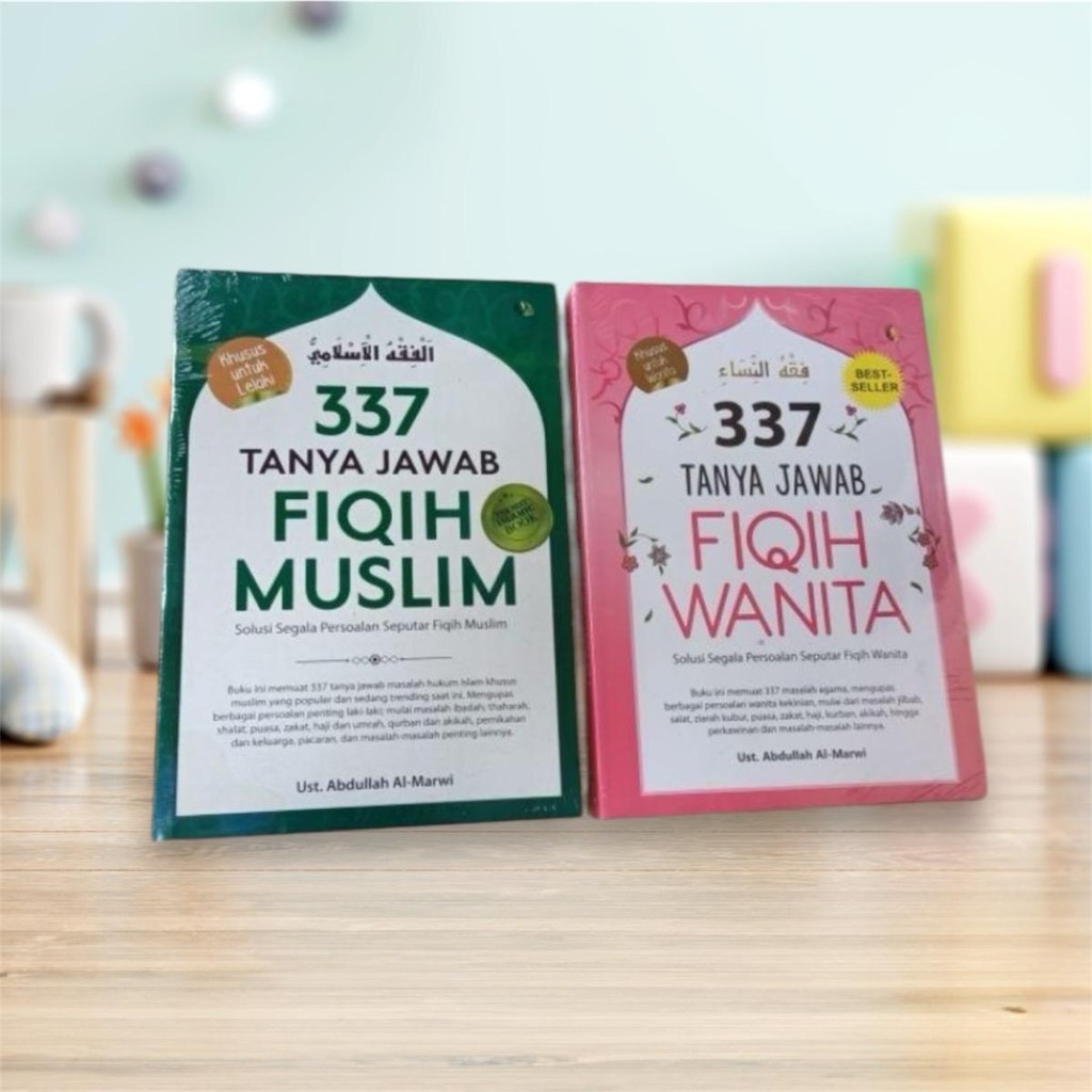 Jual Paket 2 Buku 337 Tanya Jawab Fiqih Wanita | Tanya Jawab Fiqih Muslim | Shopee Indonesia