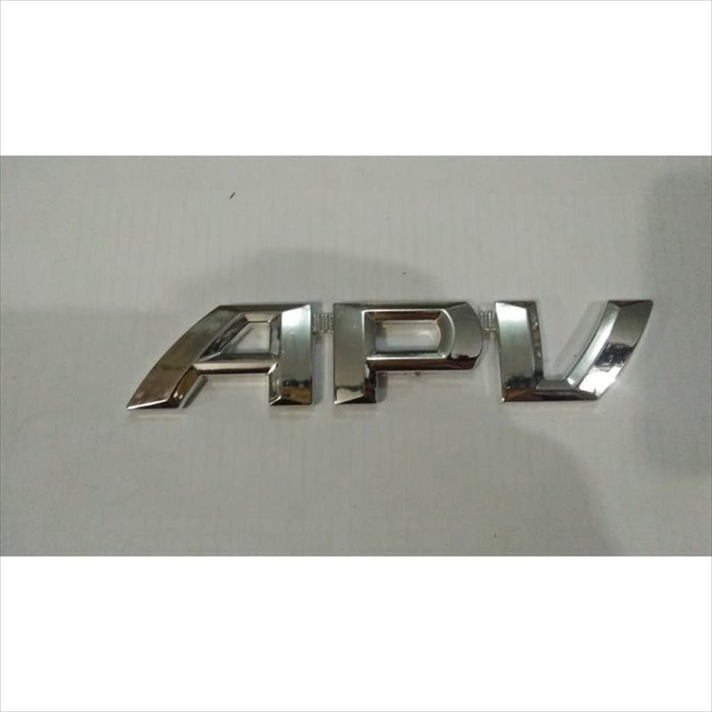Jual Emblem Logo Sticker Tempelan Tulisan APV Panjang 13.5 cm | Shopee ...