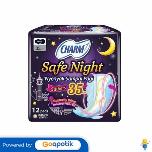 Jual Charm Safe Night Wing 35 Cm Pack 12 Pcs | Shopee Indonesia