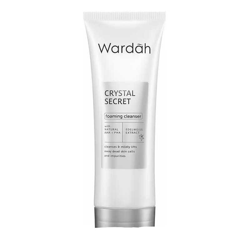 Jual WARDAH Crystal Secret Foaming Cleanser | Facial Wash With Natural ...