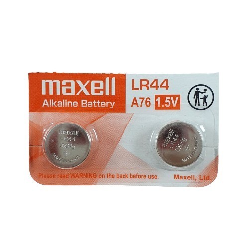 Jual Baterai Maxell LR44 Batu Batre Jam 1.55v AG13 Battery 1.55Volt LR 44 | Shopee Indonesia