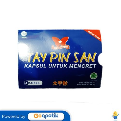 Jual Tay Pin San Strip 4 Kapsul | Shopee Indonesia
