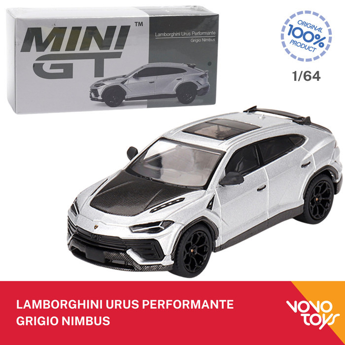 Jual MiniGT 747 Lamborghini Urus Perfomante Grigio Nimbus | Shopee ...