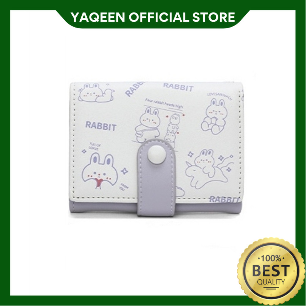 Jual YAQEEN - DOMPET LIPAT WANITA THAQANA WA736P5 LILAC BRANDED KULIT ...