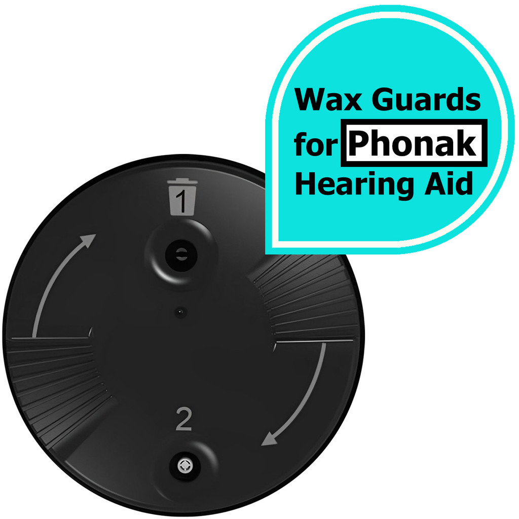 Jual Hearing Aids Ear Wax Guard, Cerumen Filter Baffle Accessory for ...